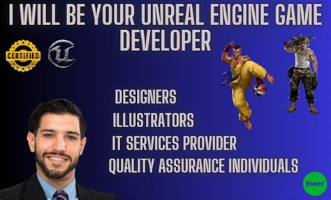 be your unreal engine game developer by santrellclub fiverr