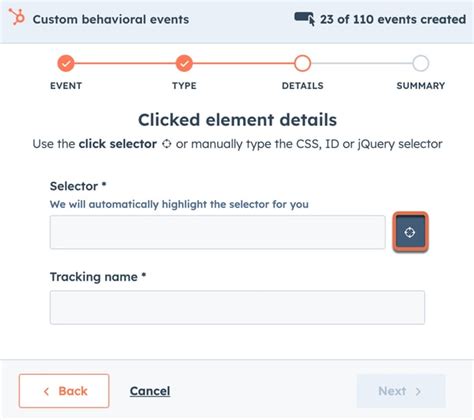 create codeless custom behavioral events