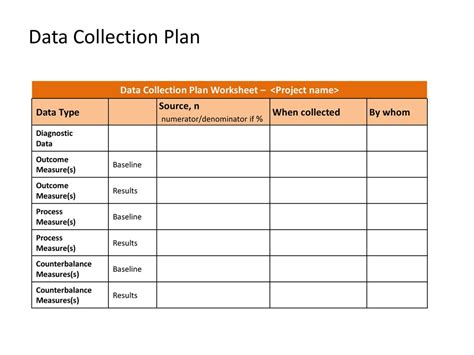 Free Data Collection Worksheet Download Free Data Collection Worksheet
