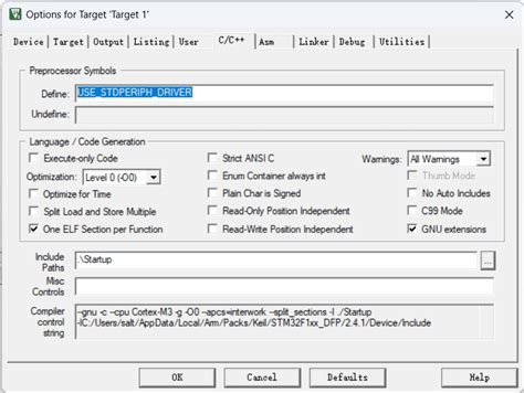 使用库函数配置 Stm32f103c8t6 最小系统板 Pc13 端口 实现板载 Led 灯闪烁 糖加盐的学习笔记