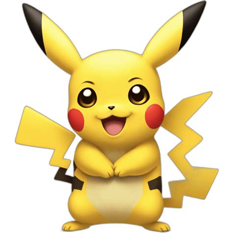 Pikachu Hug Pikachu Emoji