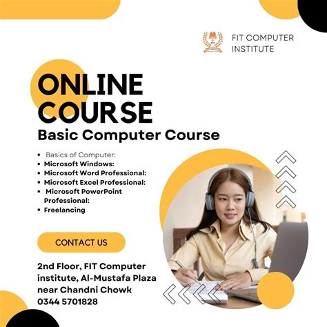Basic Computer Courses In Rawalpindi And Islamabad Fit Computer Institute Medium