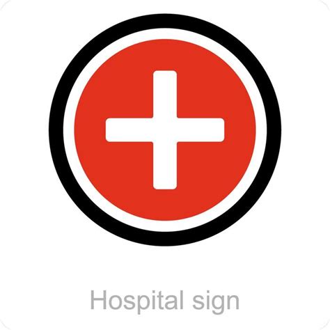 Hospital Sign Vector Art Icons And Graphics For Free Download