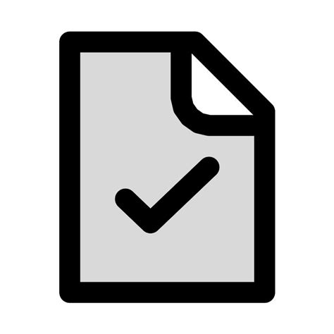 Document Check Vector SVG Icon SVG Repo