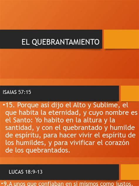 El Quebrantamiento Pastor Alexis Pdf Libro Del éxodo Moisés