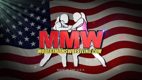 “kickboxer ” 3 Modest Moms Wrestling