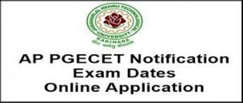 Ap Pgecet 2022 Application Form Is Out