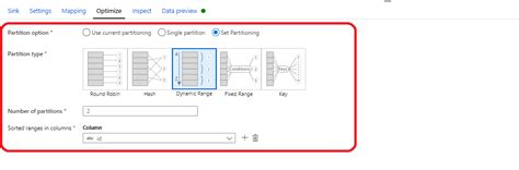 Dynamic Azure Data Factory Dynamically Partition A Csvtxt File Based