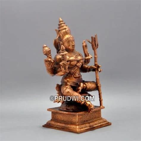 Lalitha Devi Copper Idol Statue For Worship Sizedimension 42 Inch