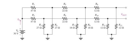 Solved 2 Calculate The Output Potential Difference Marked