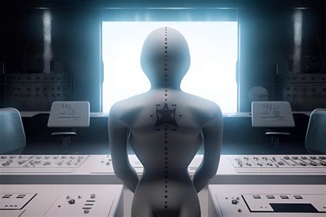 Premium Photo Ai Bot Working In Modern Nuclear Power Plant To Control System And Solve Problems