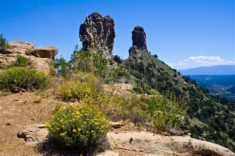 Monumento Nacional De La Roca De La Chimenea Cerca De Pagosa Springs En