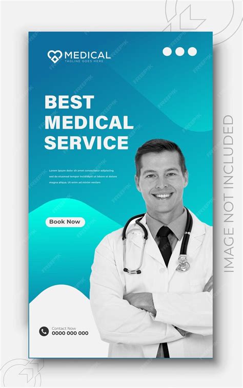 Premium Vector Medical Health Social Media Post With Doctor Theme For