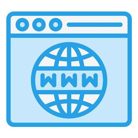 Premium Vector Web Browser Vector Icon Design Illustration