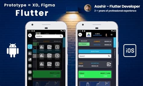 Convert Your Prototype Figma Xd To Flutter Hybrid Dual By Aashir04