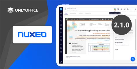 Onlyoffice Connector V210 For Nuxeo Released