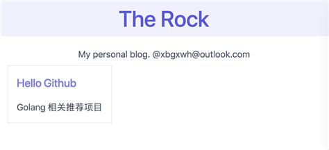 Github Frontmage Rock Rust And Webassembly Based Blog