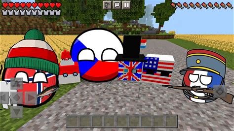 New Countryballs Countrycubes Modaddon In Minecraft Pe Youtube