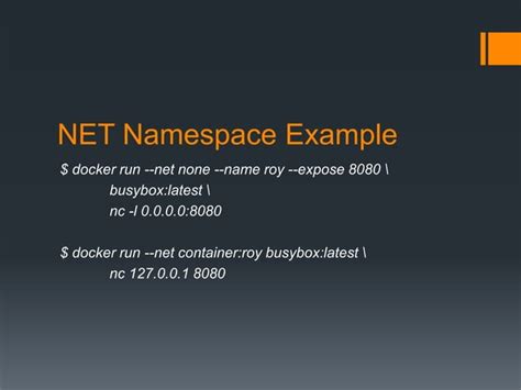 Docker Aspects Of Container Isolation Ppt