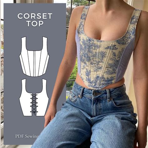 Diy Corset Top Pattern Free Printables