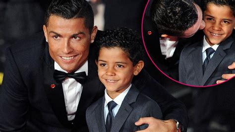 Cristiano Ronaldo Brings Son To His Movie Premiere And Jr Steals The