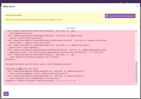 Odoo Bug 2 How To Apply For Loop On Self Ahmed Alnahal Posted On The Topic Linkedin