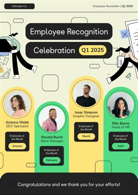 Employee Newsletter Piktochart