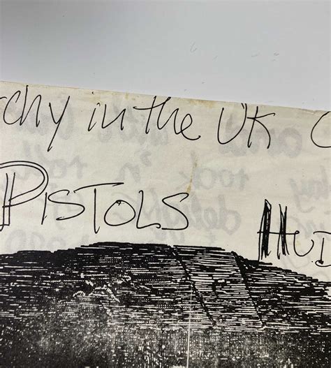 Lot 340 Sex Pistols Huddersfield Christmas Day 1977