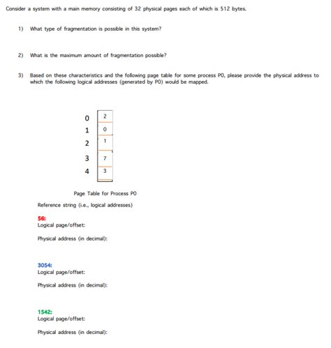 Solved Consider A System With A Main Memory Consisting Of 32