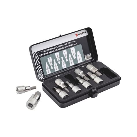 Buy 12 In Socket Wrench Ass Hex Socket Short 9 Pcs Online