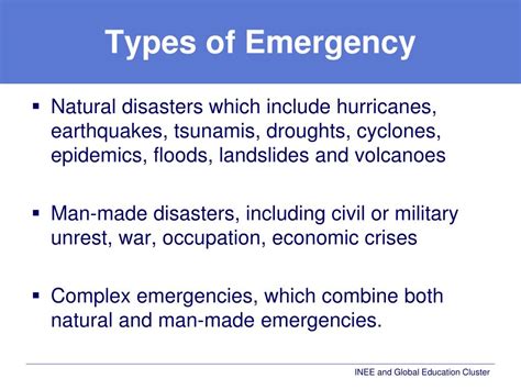 Ppt Understanding The Impact Of Emergencies On Education And The Need