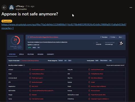 Appnee Might Not Be Safe · Issue 2546 · Fmhyedit · Github