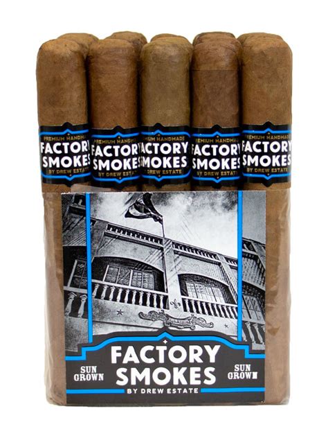 Drew Estate Factory Smokes Sun Grown Churchill Bundle Cigars Factory