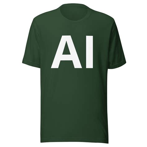 AI T Shirt Artificial Intelligence Tshirt Gift For Programmer Gift For IT Technology Shirt