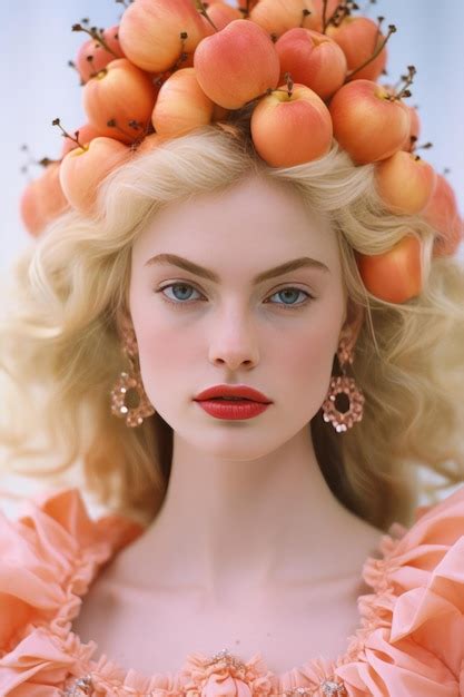 Premium Photo A Gorgeous White Princess Portrait