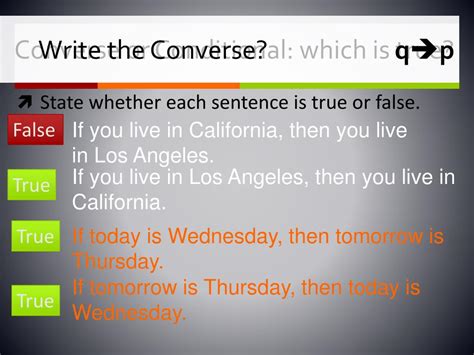 PPT Conditional Statements Converse And Counterexamples PowerPoint Presentation ID