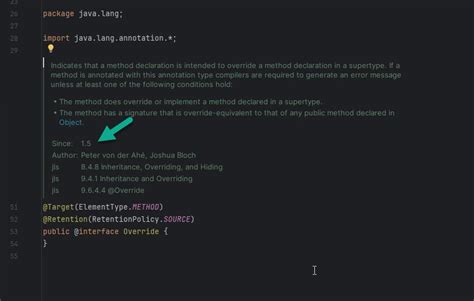 java override 注解 开发工具分享