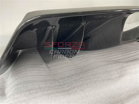Ferrari F430 Carbon Rear Diffuser With Fins