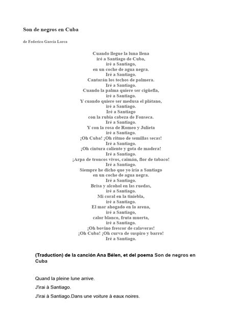 Son De Negros En Cuba Pdf
