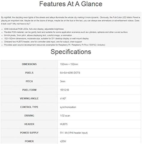 Unleashing Creativity With The Flexible Rgb Led Matrix Panel Electronikz