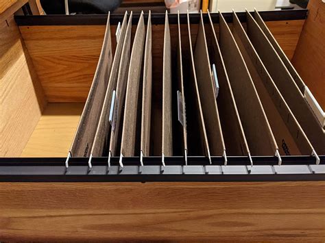 Custom Accents Pvc Hanging File Rail For 1 2 Drawer Sides 2 Feet Long Black Sold In Pairs
