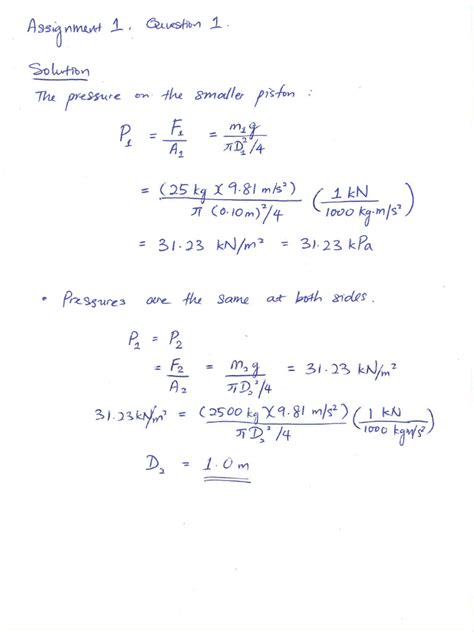 Solutions Assignment 1 Pdf