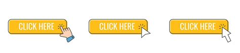 Premium Vector Click Cursor Icon With Click Here Button Vector Set