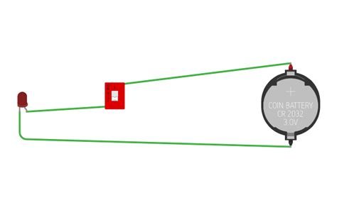 Circuit Design Challenge 1 1 Switch And Led Tinkercad