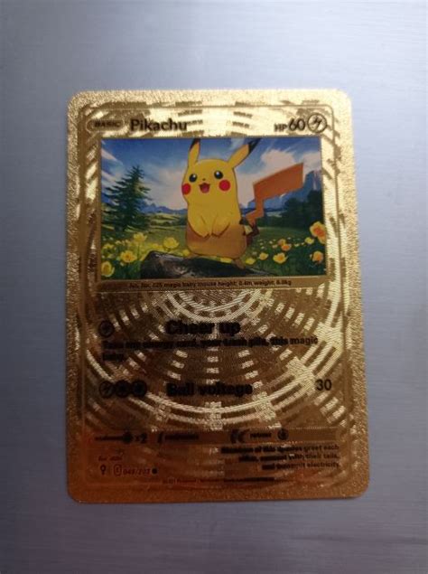 Pkemon Zlat Pikachu