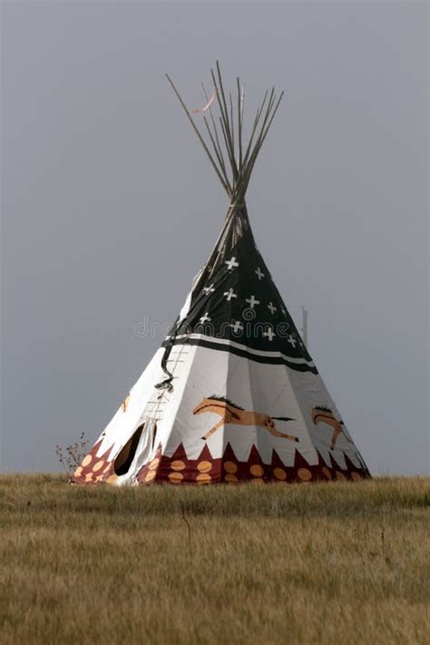 Native American Tipi Stock Image Image Of Outdoor Lodges 112592577