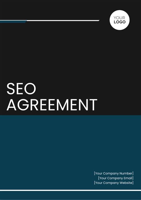 Free Seo Agreement Template To Edit Online