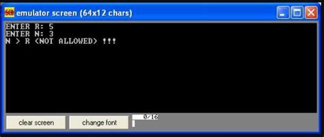 Solved Write A ALP Code To Calculate NCr And NPr In 8086 Microprocessor Kindly Show The