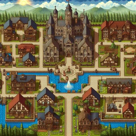 So Ive Asked An A I To Make Rpg Maker Map Concepts And It Delivered This R Rpgmaker