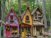 21 Tiny Structures Ideas Small House Hobbit House Tiny House Cabin